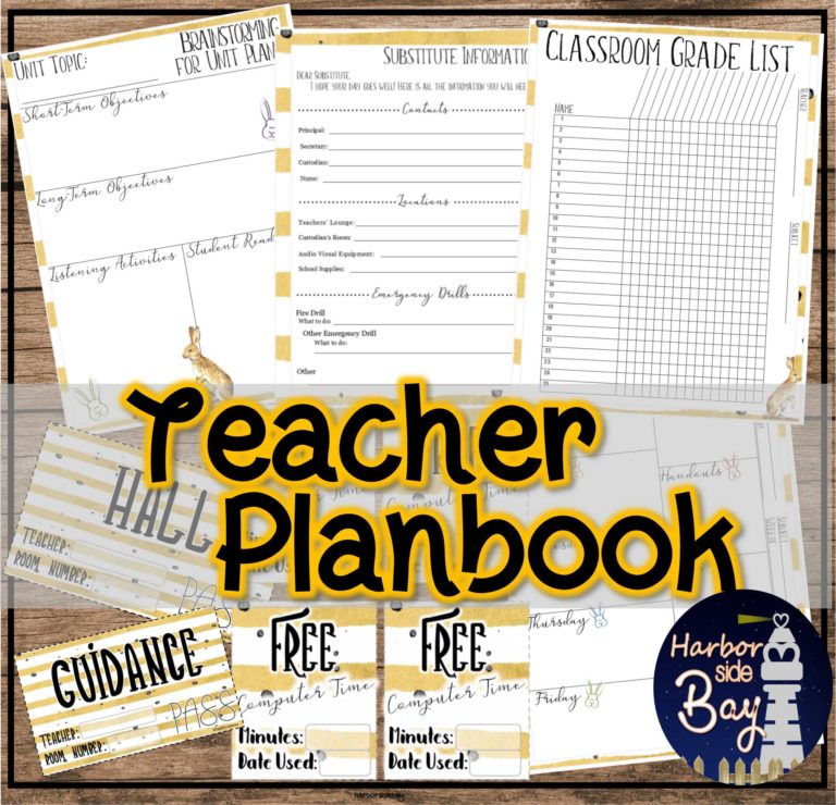 Teacher Plan Book Teacher Plan Book | Made By Teachers