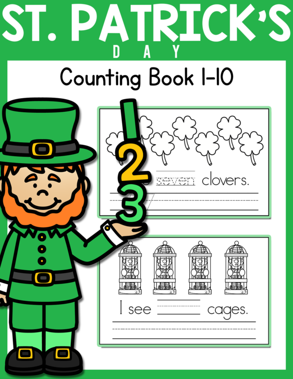 St. Patrick's Day Counting Mats 1-10 - Made By Teachers