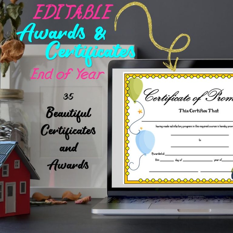 Editable Awards and Certificates for * End of Year* - Made By Teachers