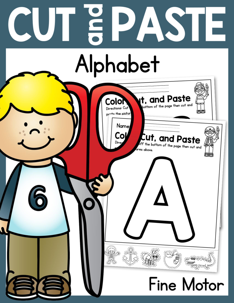 Alphabet Cutting Practice | Made By Teachers