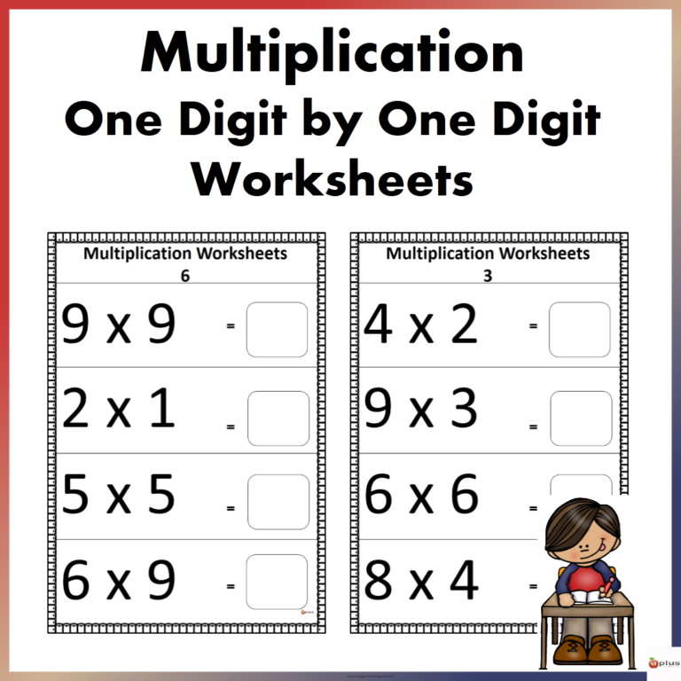 Multiplication Worksheets Mega Bundle - Made By Teachers