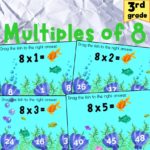 Multiplying by 8 Interactive Game *Distance Learning* | Made By Teachers