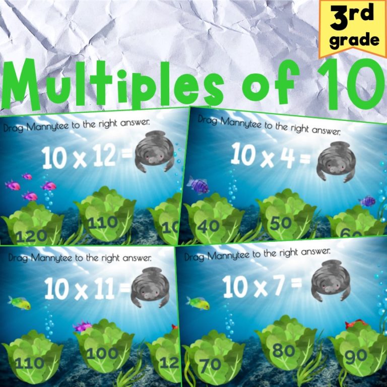 Multiplying by 10 Interactive Game *Distance Learning* | Made By Teachers