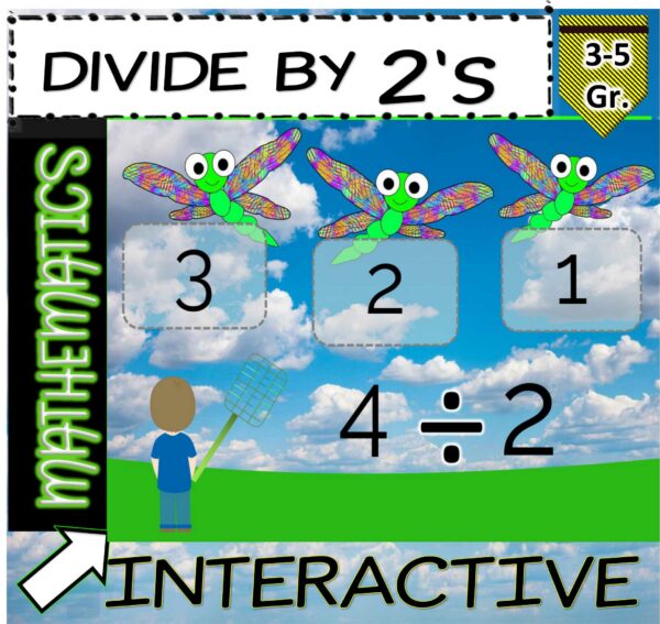 Dividing By 2 S Interactive Made By Teachers