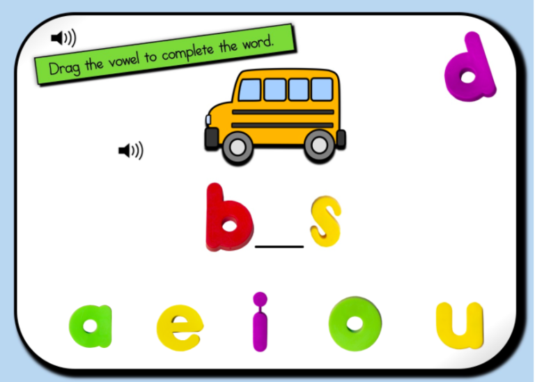 50 CVC Medial Sounds BOOM Cards - Made By Teachers