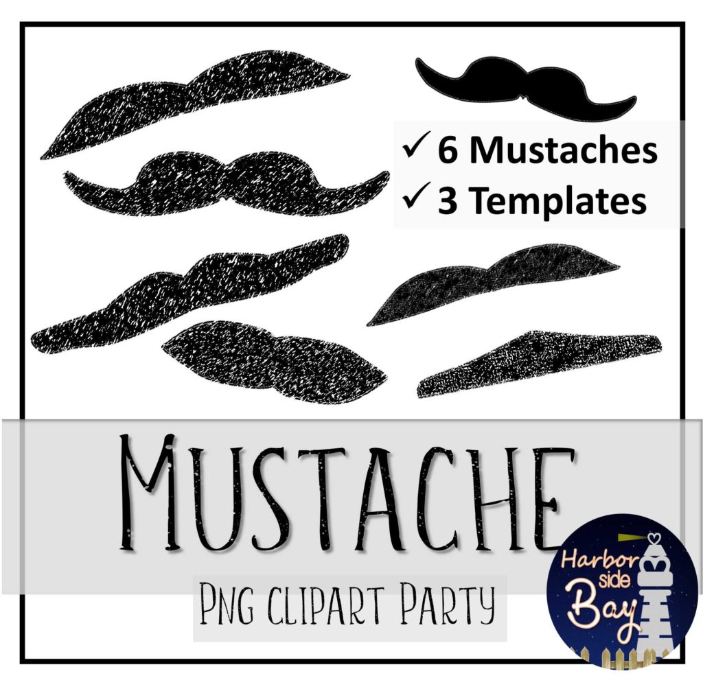 Mustache Clip Art Bigote Arte - Made By Teachers