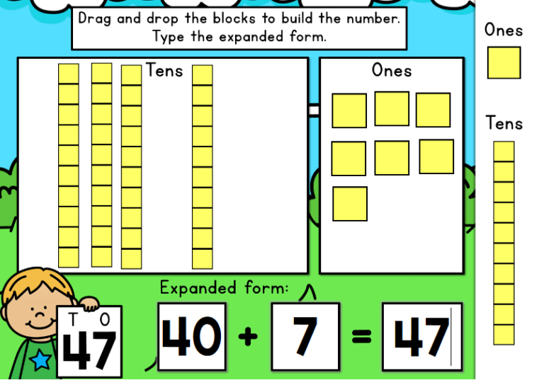 Place Value Base Ten BOOM Cards and Google Classroom Distance Learning ...