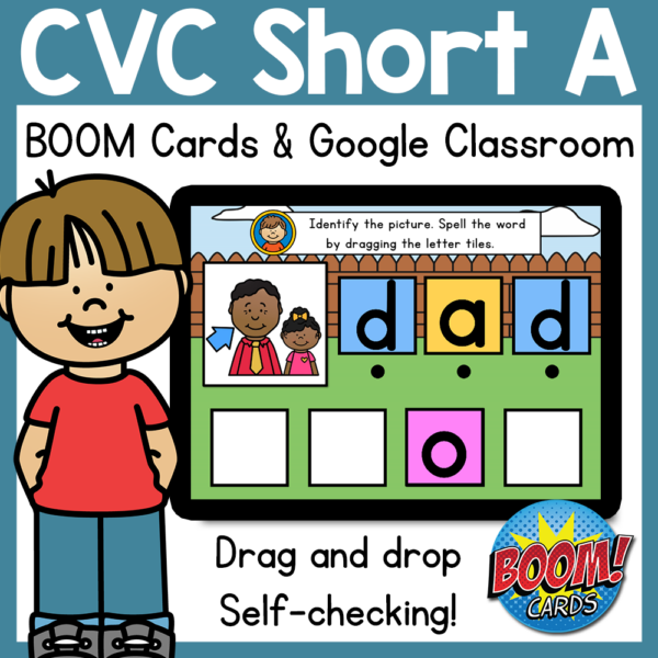 BUILD CVC Words BUNDLE Boom Cards and Google Slides - Made By Teachers