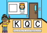 Alphabet Beginning Sound BOOM Cards & Google Classroom Distance ...