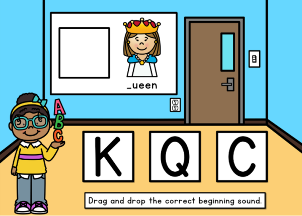 Alphabet Beginning Sound BOOM Cards & Google Classroom Distance ...