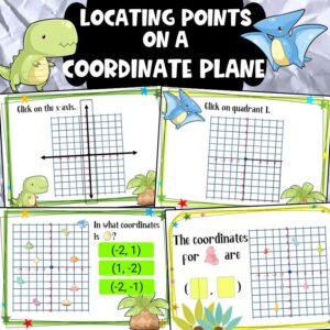 Locating Points on a Coordinate Plane BOOM Cards *Distance Learning ...