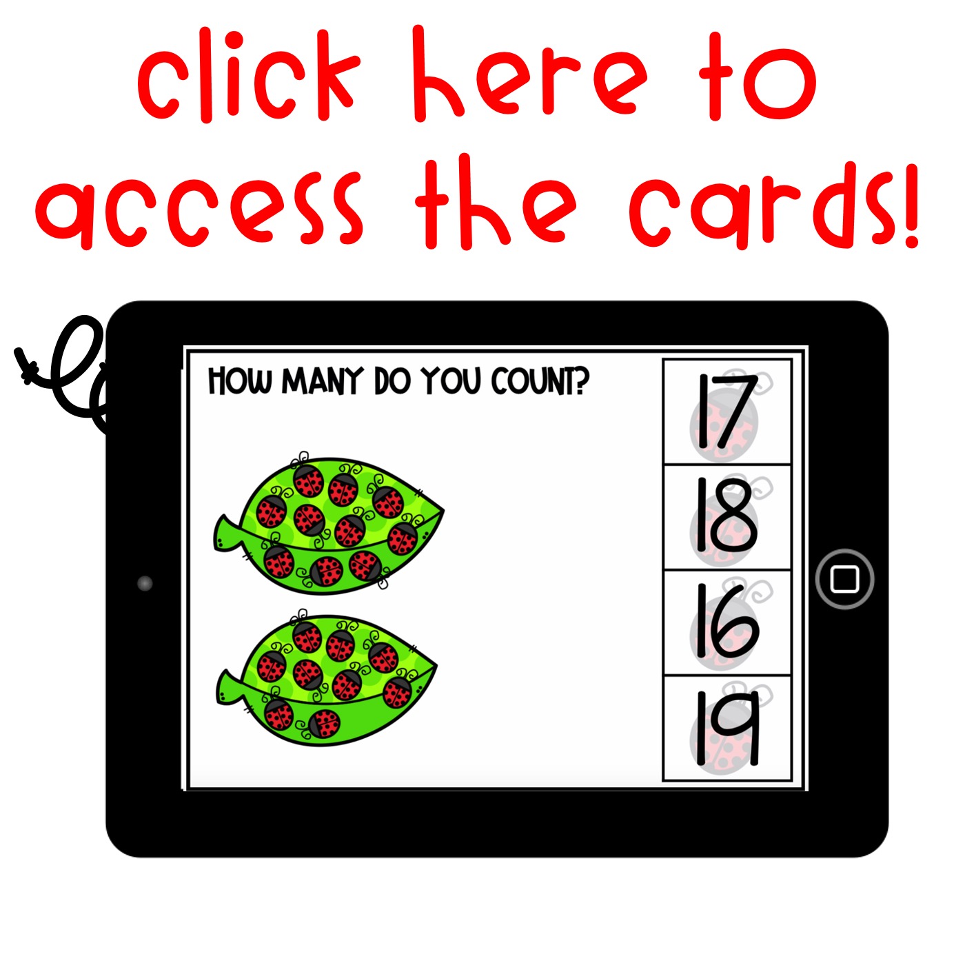 Number recognition 0-20 Boom cards digital task cards - Made By Teachers