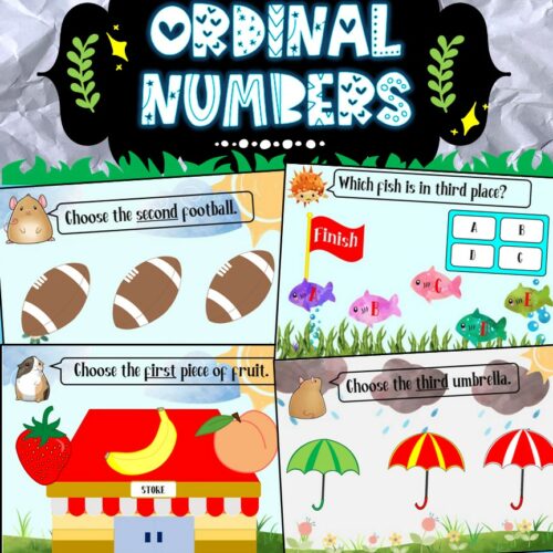 Ordinal Numbers BOOM Card Edition *Distance Learning* | Made By Teachers