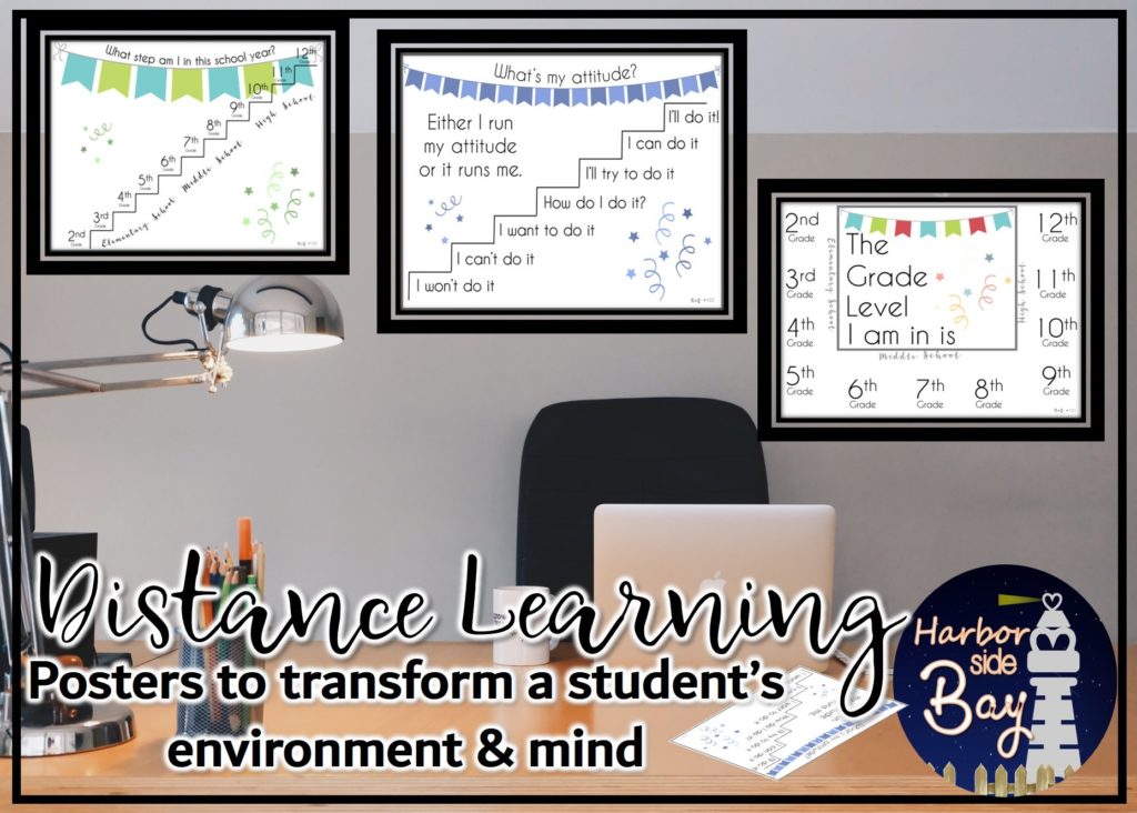 Distance Learning Motivational Poster | Made By Teachers