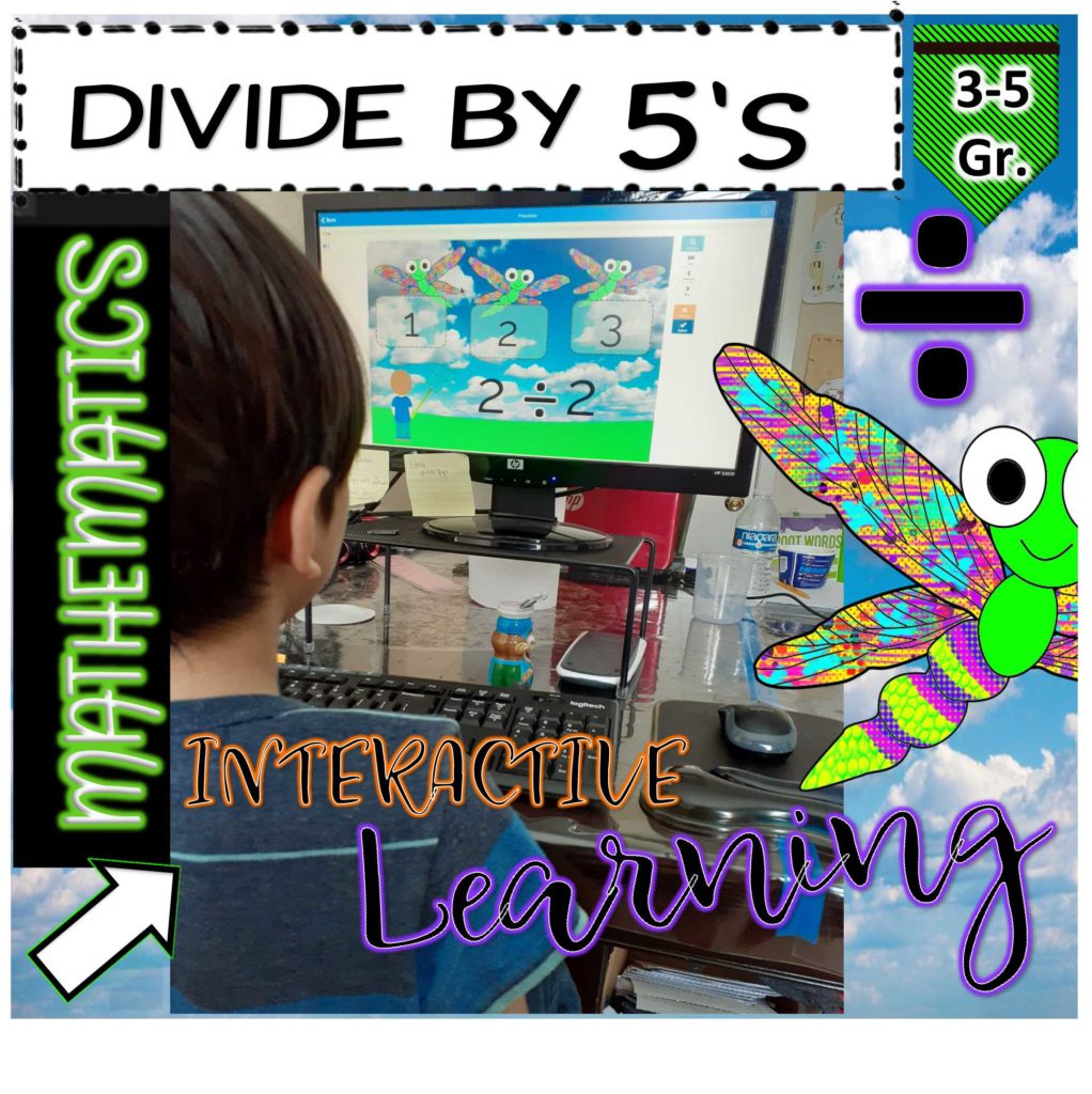Dividing by 5's Card Deck Distance Learning Access! | Made By Teachers