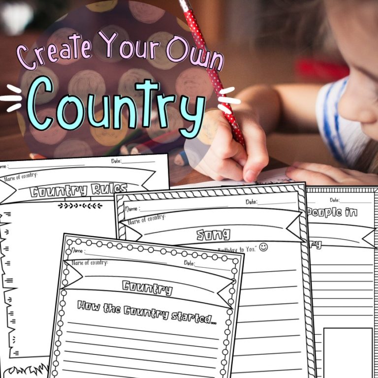 Create Your Own Country Project | Made By Teachers