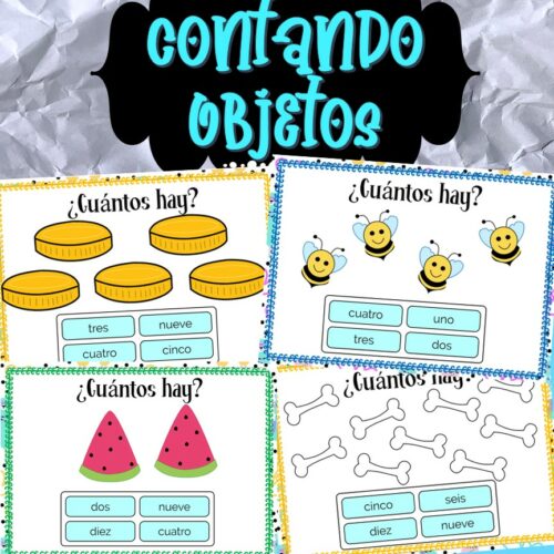 Contando Objetos BOOM cards Distance Learning | Made By Teachers