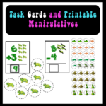Reptile Themed Addition and Subtraction Flash Cards - Made By Teachers