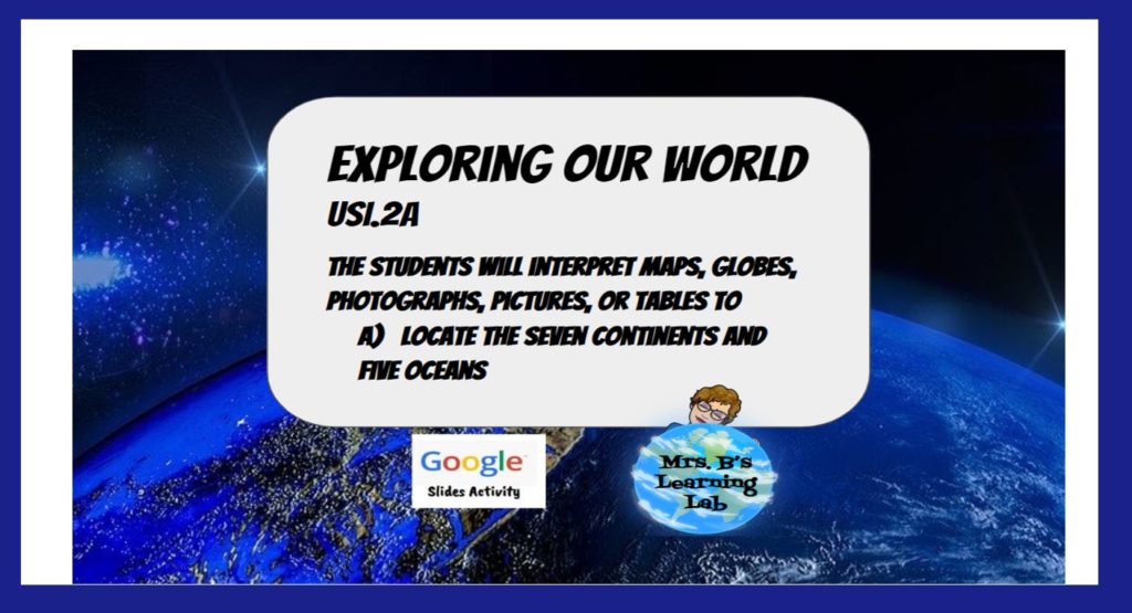 Exploring Our World USI.2a Distance Learning - Made By Teachers