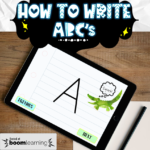How to write the ABC's: A Step-by-step BOOM Deck - Made By Teachers