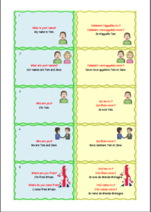 French to English Flashcards | Made By Teachers