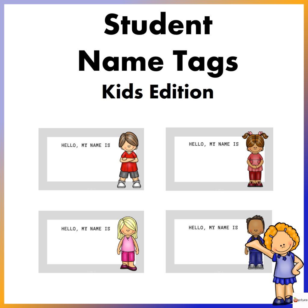 Editable Desk Name Tags Space Theme | Made By Teachers