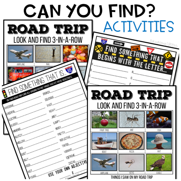 Road Trip Activity Pack | Made By Teachers