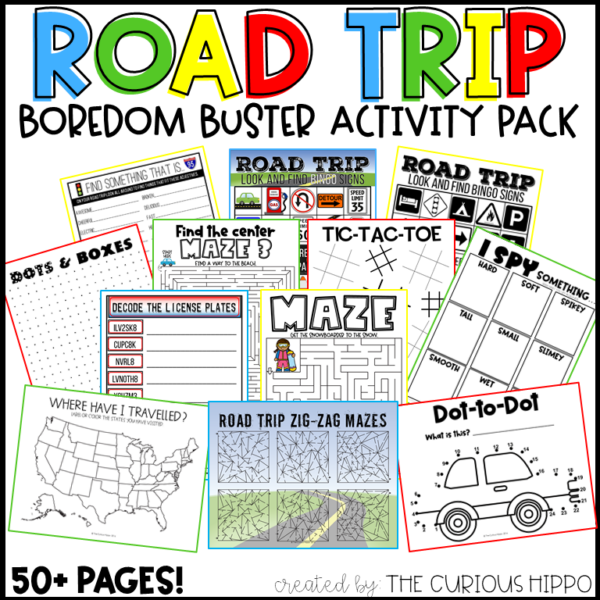 Road Trip Activity Pack | Made By Teachers