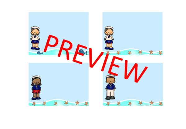 Editable Labels for Journal, Notebooks, Folders Sailing Theme | Made By ...