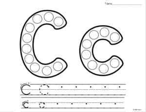 Dot the Alphabet - Letter Recognition and Writing - Made By Teachers