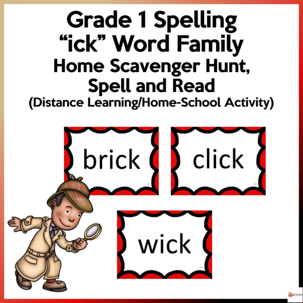Ick Word Family Worksheets