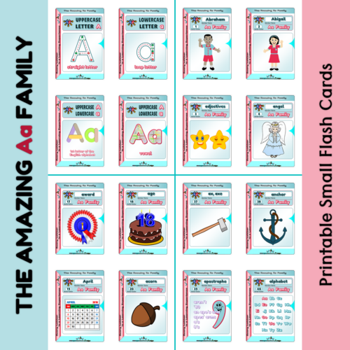 Printable Small Flash Cards - Made By Teachers
