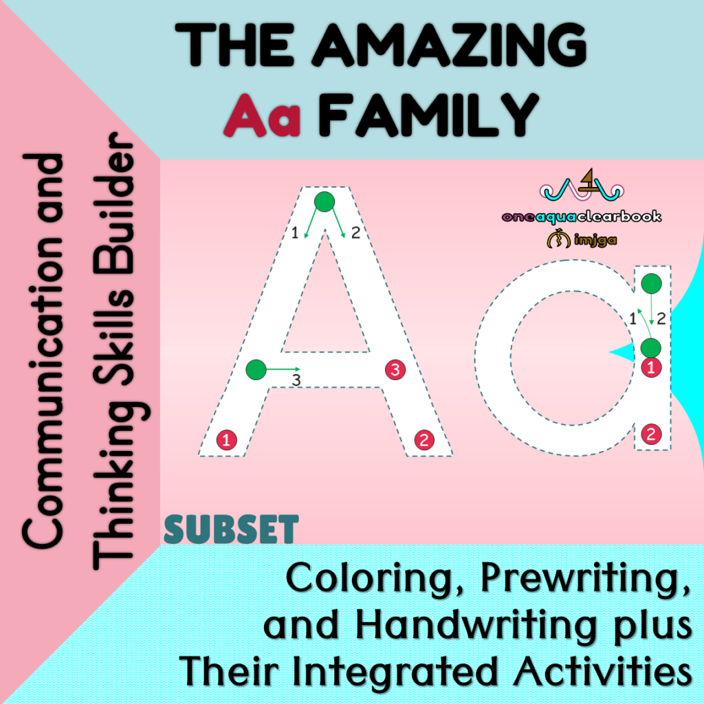 Coloring Prewriting And Handwriting Plus Their Integrated Activities