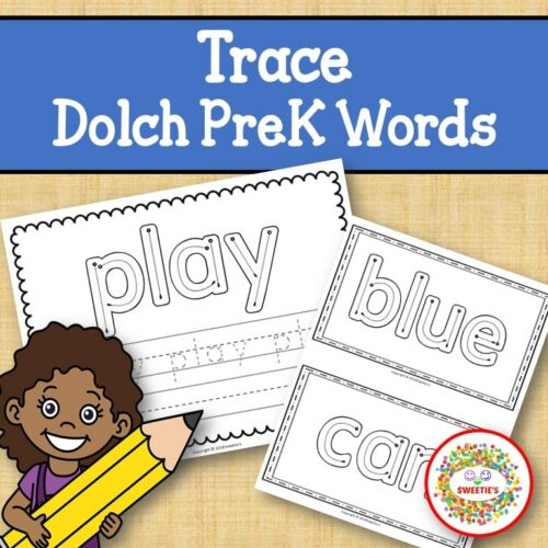 Trace and Write Sight Words - Dolch PreK | Made By Teachers