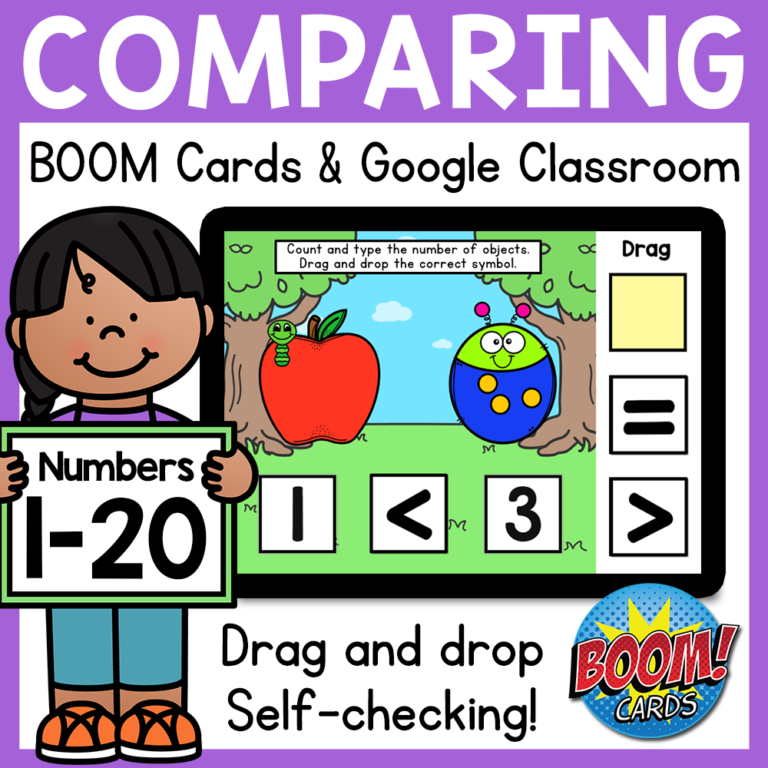 Math and Literacy Boom Cards & Google Classroom Distance Learning ...