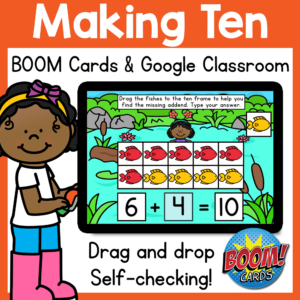 Math and Literacy Boom Cards & Google Classroom Distance Learning ...
