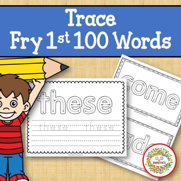 Trace and Write Sight Words - Fry 1st 100 | Made By Teachers