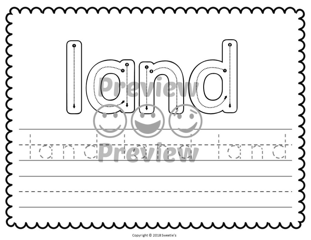 Trace and Write Sight Words - Fry 2nd 100 - Made By Teachers
