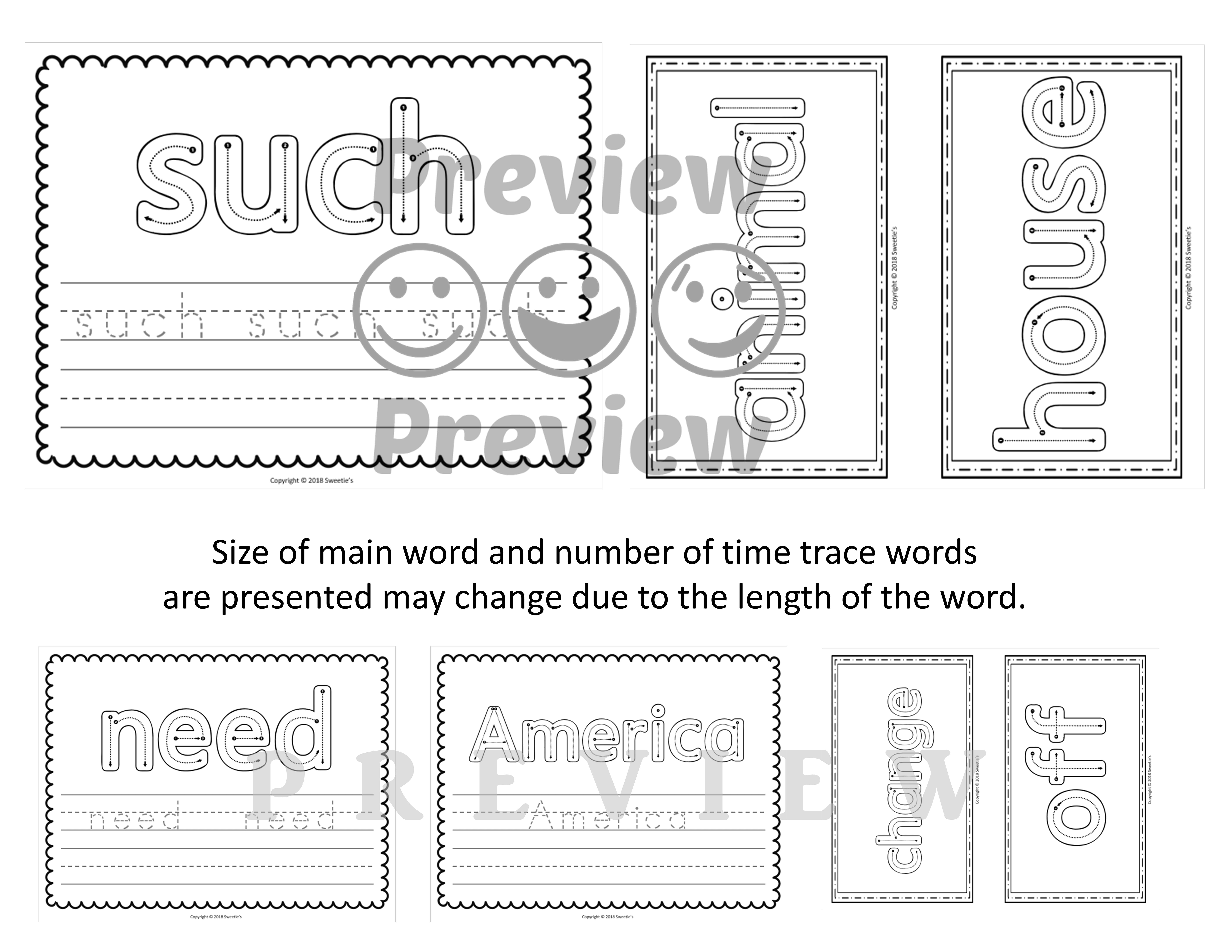 Trace and Write Sight Words - Fry 2nd 100 - Made By Teachers