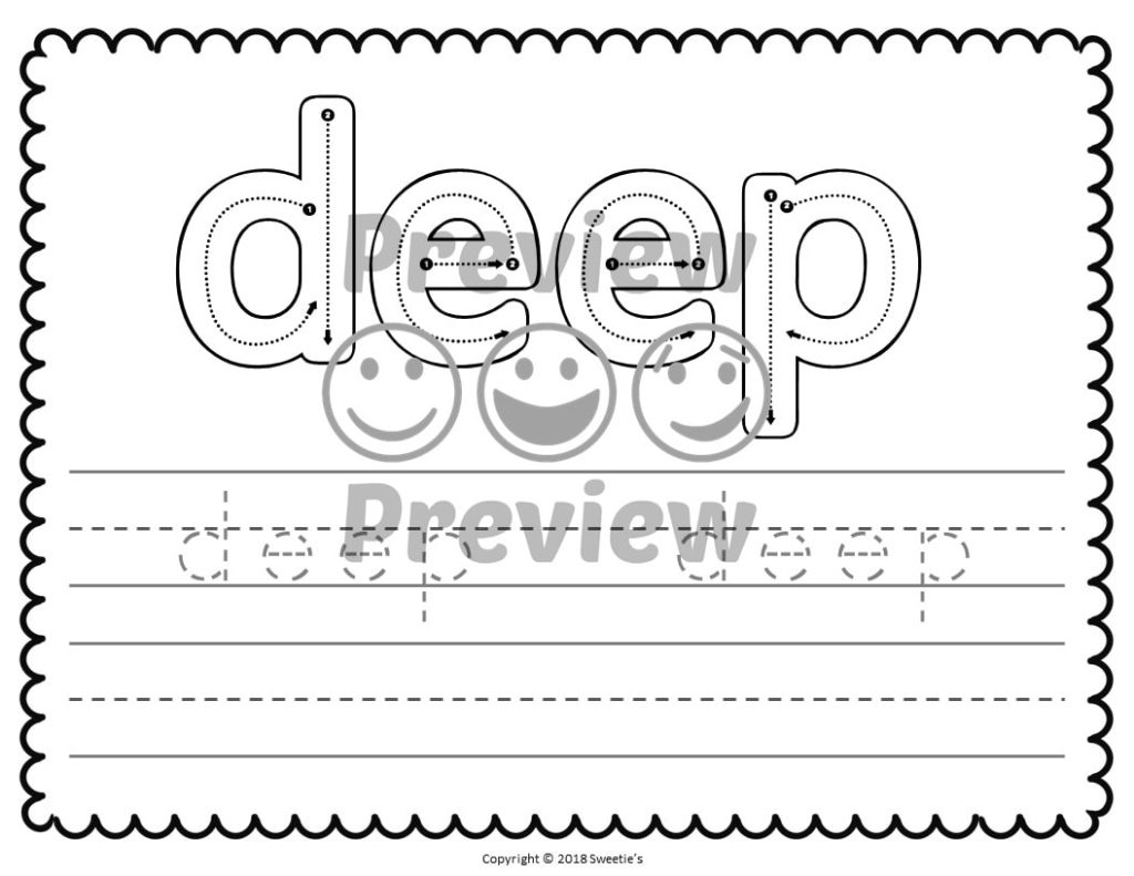 Trace and Write Sight Words - Fry 5th 100 - Made By Teachers