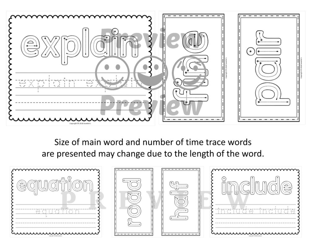 Trace and Write Sight Words - Fry 5th 100 - Made By Teachers