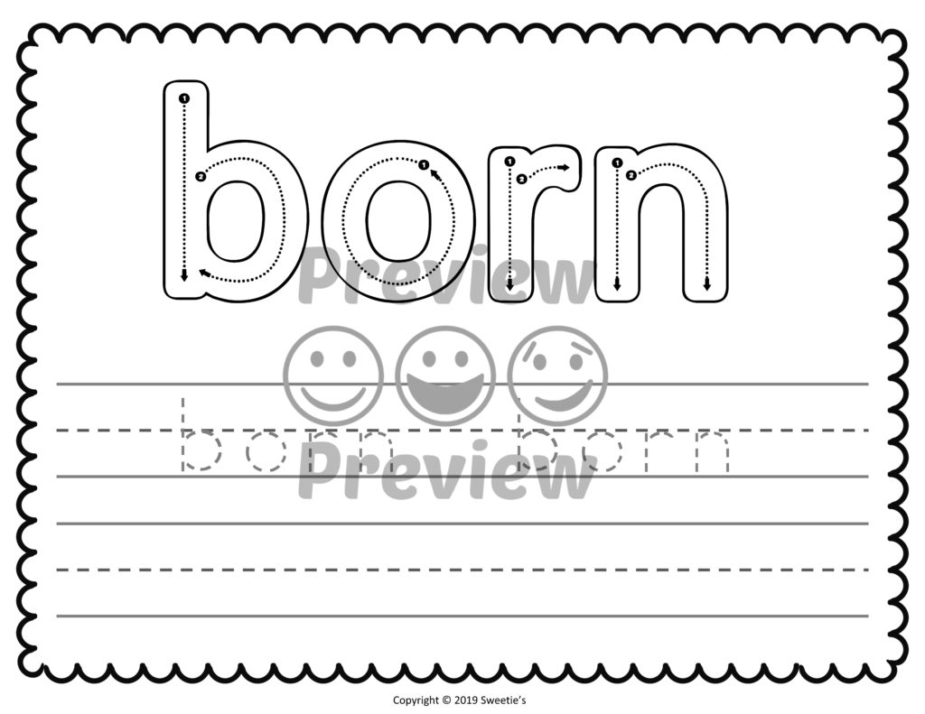 Trace and Write Sight Words - Fry 10th 100 - Made By Teachers