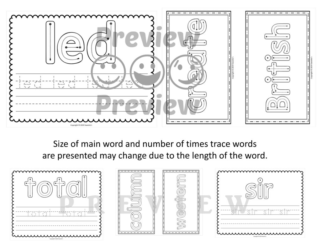 Trace and Write Sight Words - Fry 10th 100 - Made By Teachers