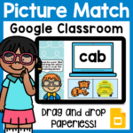 Read and Match CVC for Google Classroom Distance Learning - Made By ...