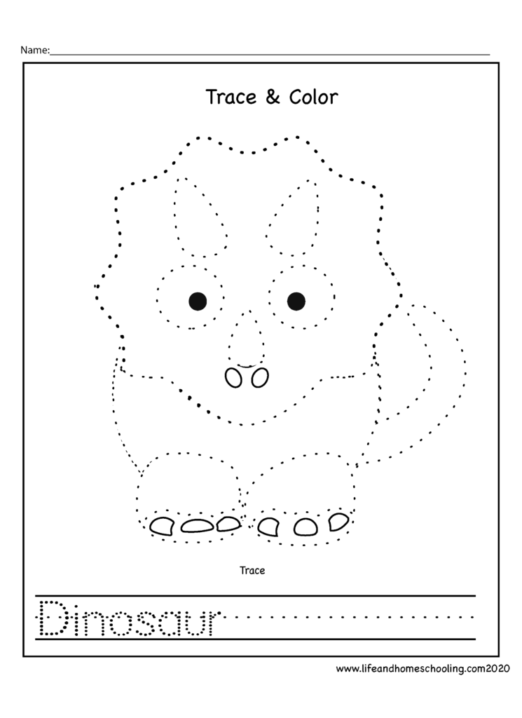 Tracing Animal Pictures - Made By Teachers