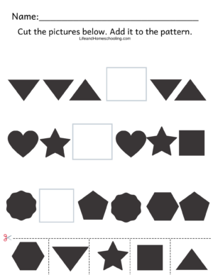 Preschool Pattern Math Activity - Made By Teachers