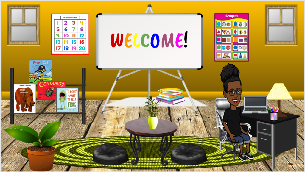 Bitmoji Virtual Classroom for Preschool/Kindergarten - Made By Teachers