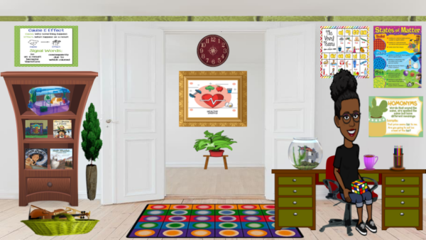 Bitmoji Virtual Classroom for Third Grade (All Subjects) - Made By Teachers