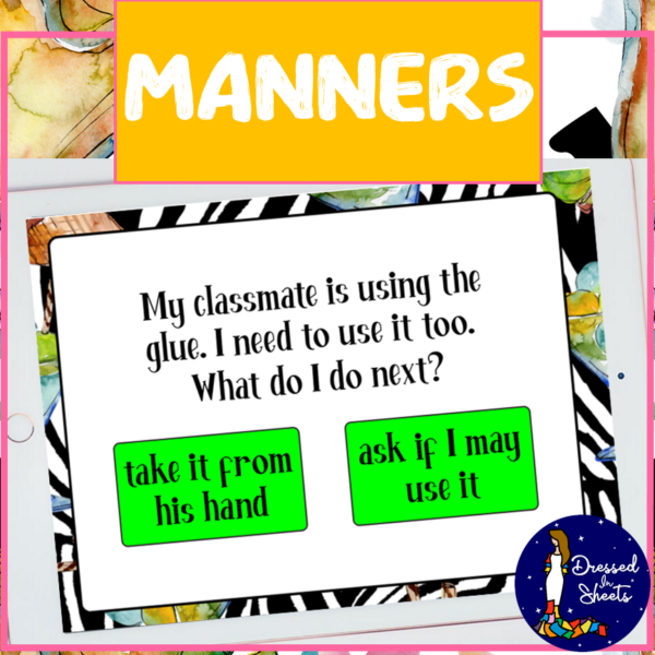 Manners Booklets and BOOM cards Distance Learning - Made By Teachers