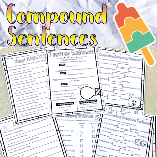 Making Compound Sentences *Distance Learning* | Made By Teachers